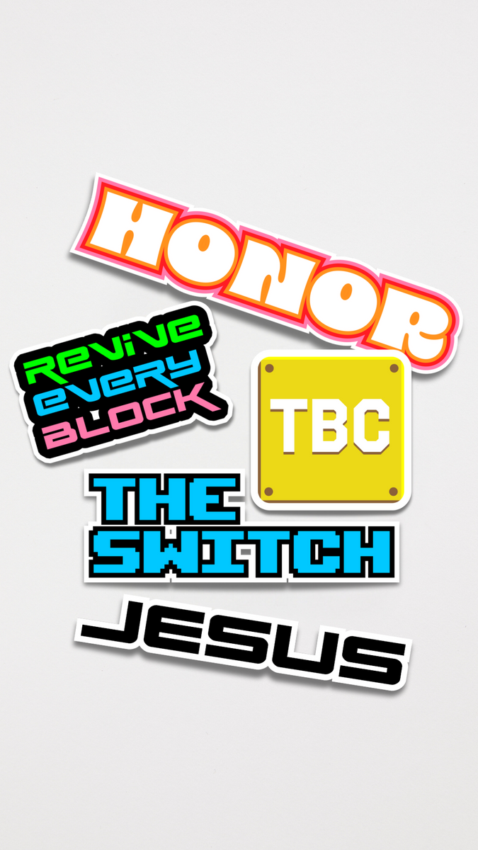Switch Sticker Pack – The Block Merch
